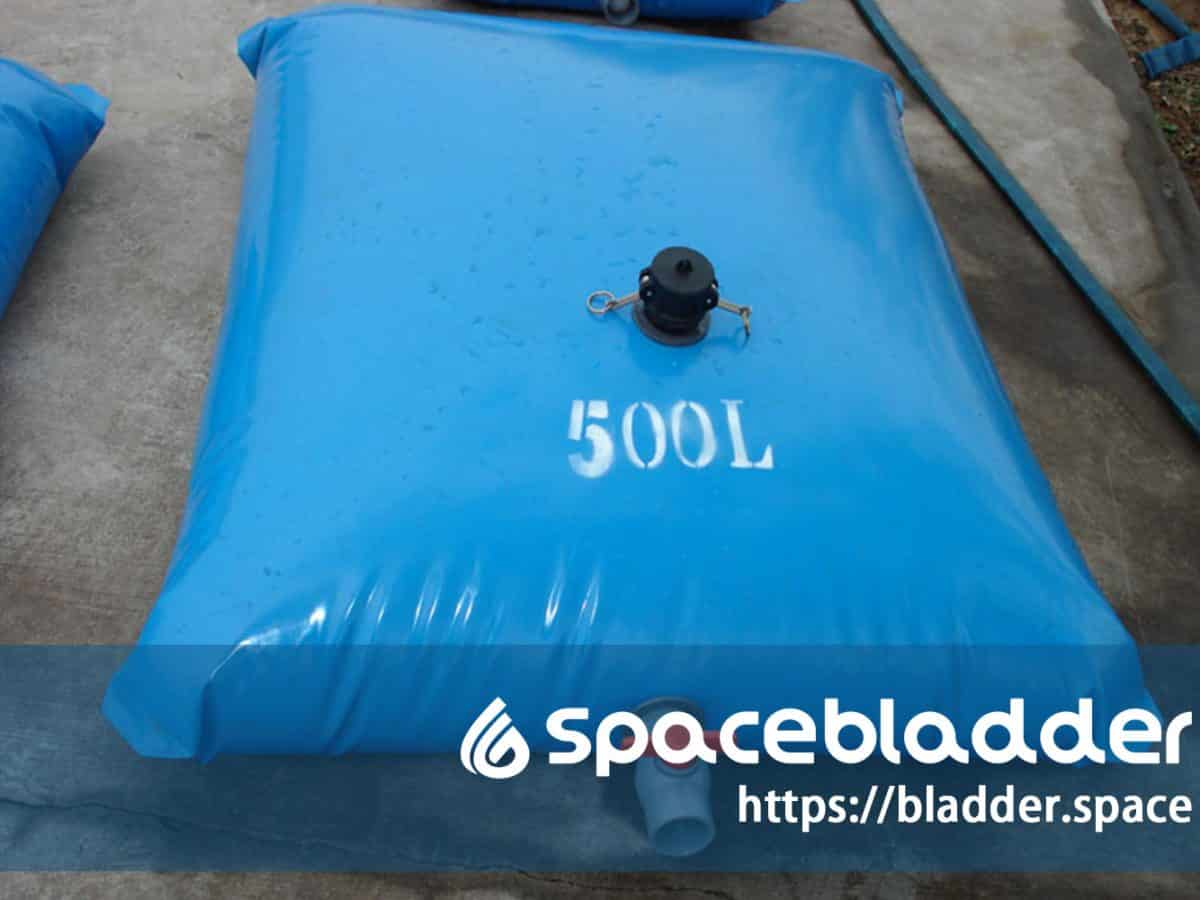 50Gallon Small PVC Flexible Moblie Water Tank for Plants | Space Bladder